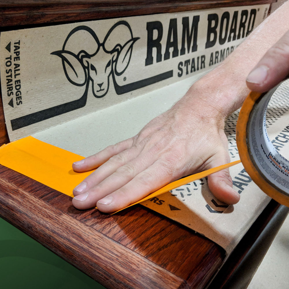Ram Board Stair Armor for Stair Protection