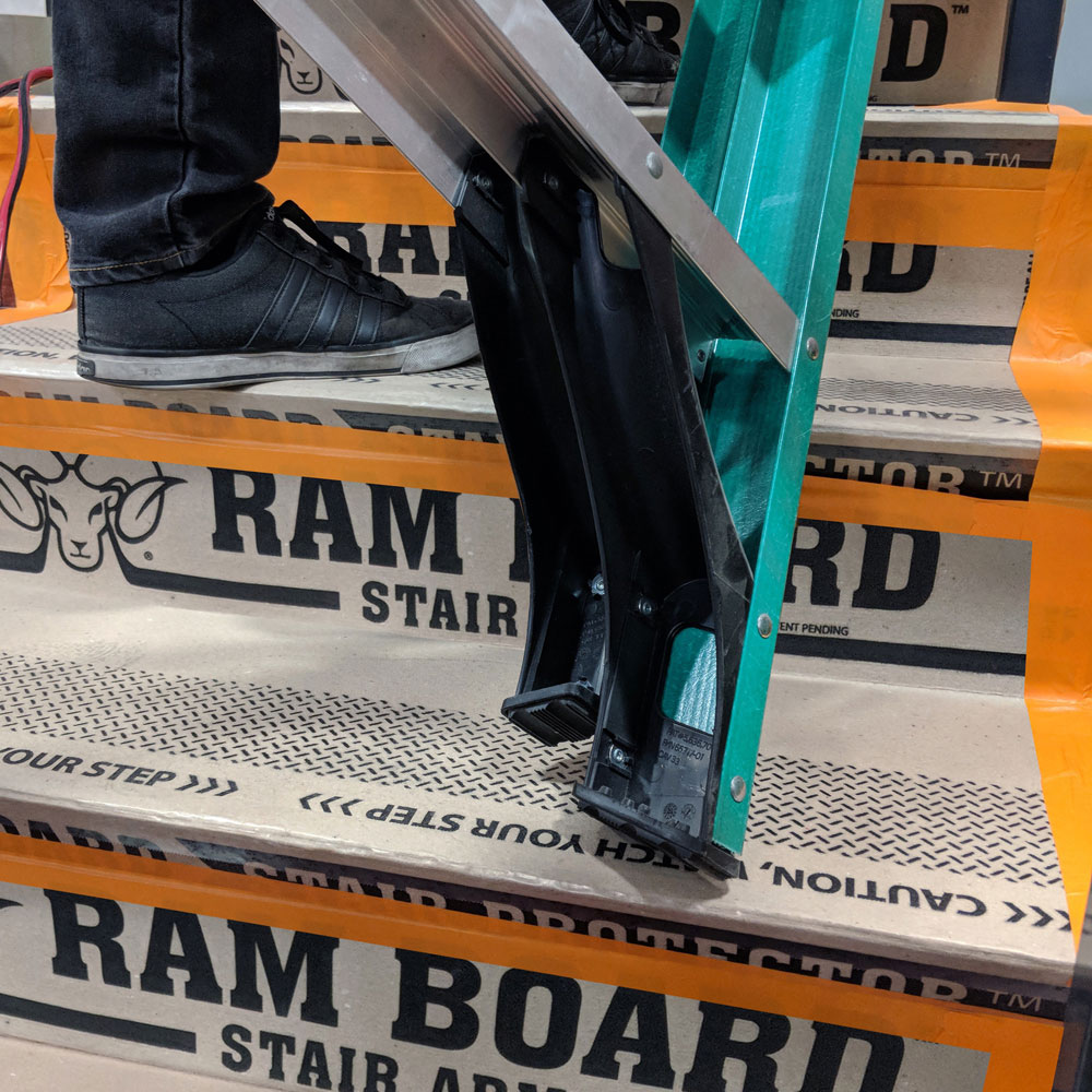 Ram Board Stair Armor for Stair Protection