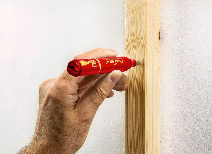 Pica BIG-Ink Smart-Use Marker XL Red