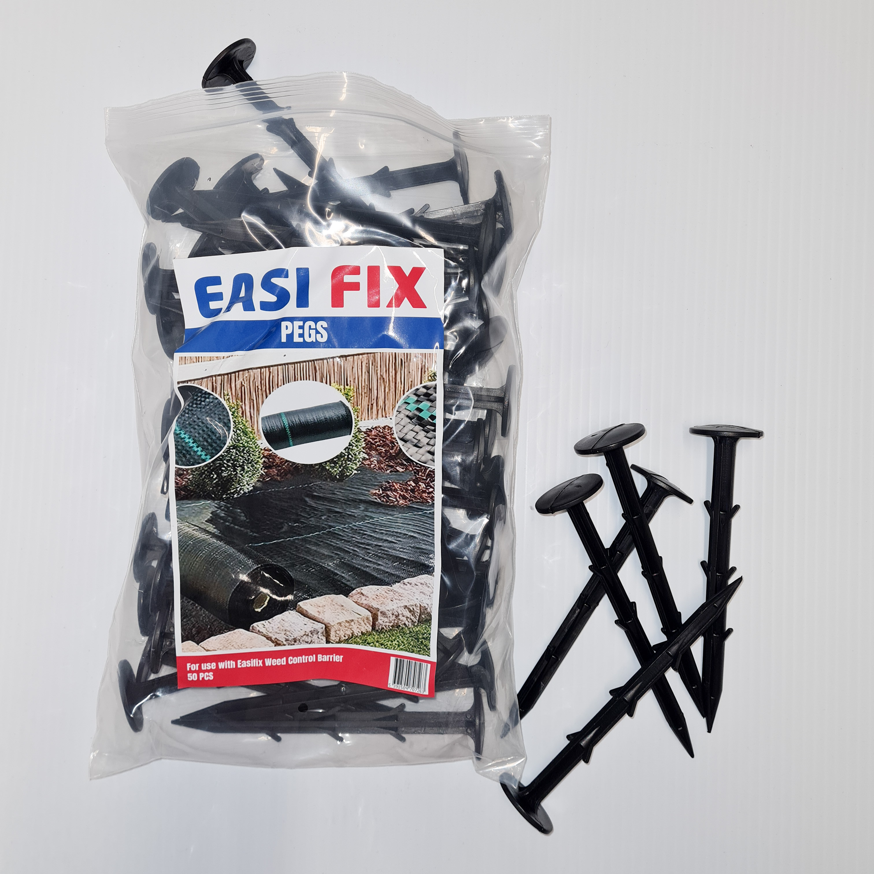 Netting Pegs for Weed Control Barrier Netting (20 pcs)