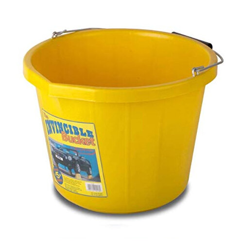 Invincible Bucket 15L Yellow - Agri & Construction Buckets