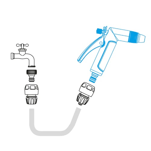 Single-Jet Watering Gun