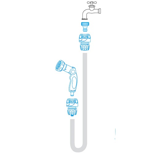 Multi-Jet Easy Watering Gun Kit