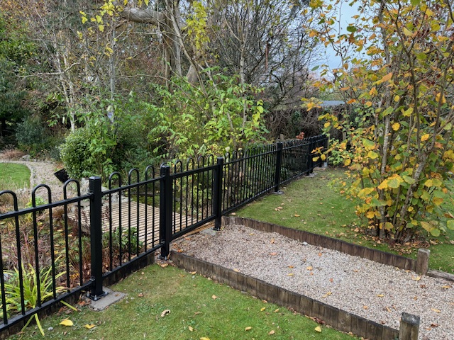 Bow Top Entrance Gate 1000X1200mm Fence Foundry