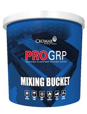 Cromar Pro GRP Mixing Bucket 10L Accessories for Liquid Roofing Systems