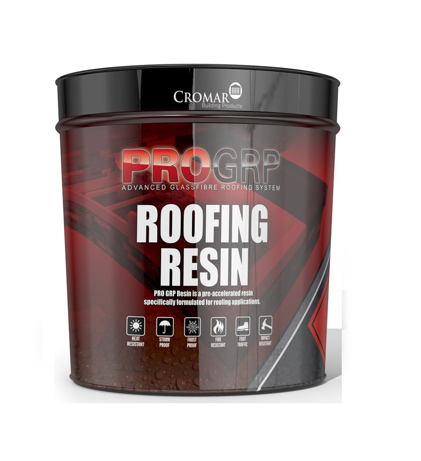 Cromar Pro GRP Roofing Resin 20KG Roofing Resin for Liquid Roofing Systems