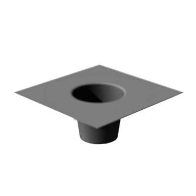 Cromar Pro GRP Rainwater Outlet for Internal Drain Trim for Liquid ...
