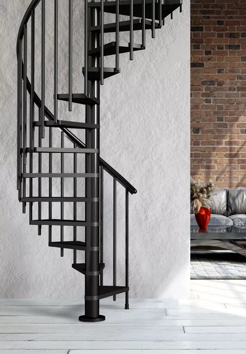 Dolle Calgary Spiral Staircase Black