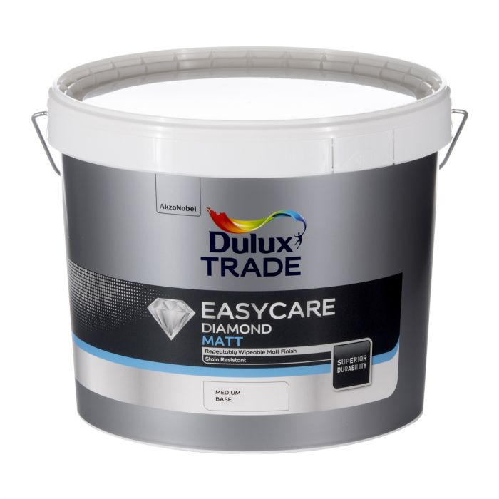 Dulux Trade Diamond Matt Medium Base 10L Interior Paint
