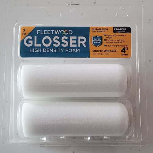 Fleetwood Glosser Foam Sleeve 4" (2 Pack)