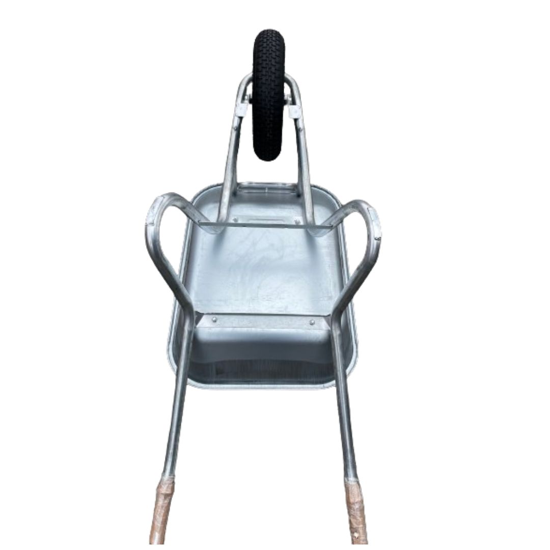 Galvanised Heavy Duty Builders Wheelbarrow - 90L
