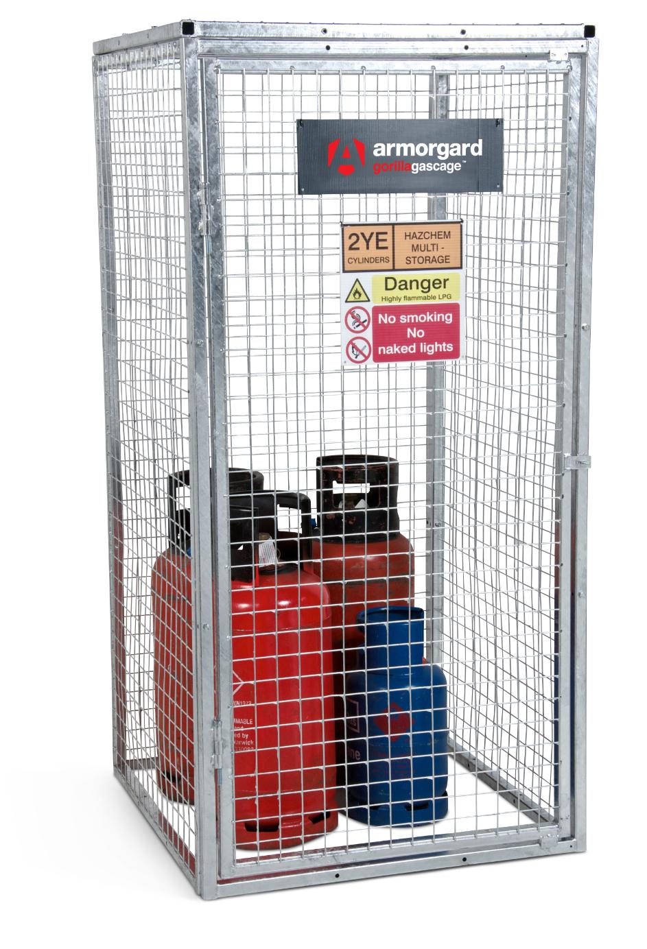 Armorgard Gas Cages Outdoor Gas Storage
