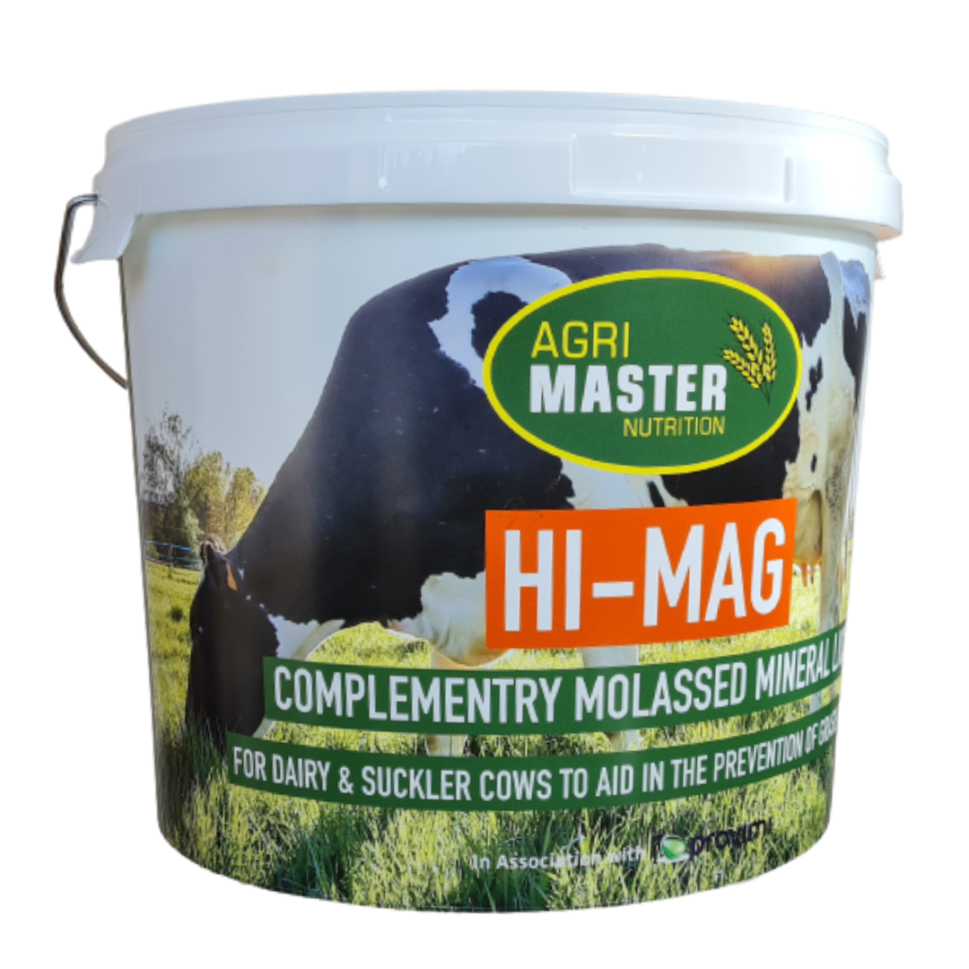 Agri‑Master Hi‑Mag Mineral Licks Animal Feed 20KG Bucket