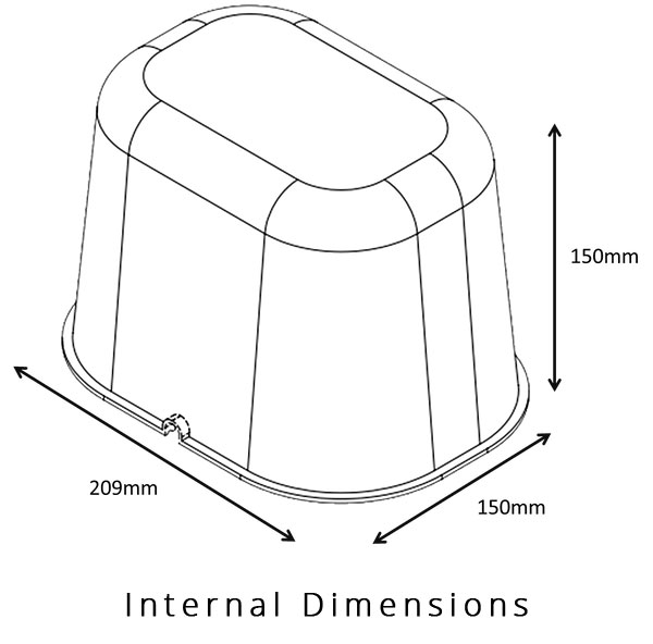 Loft Lid Recess Light Protectors Downlight Cover