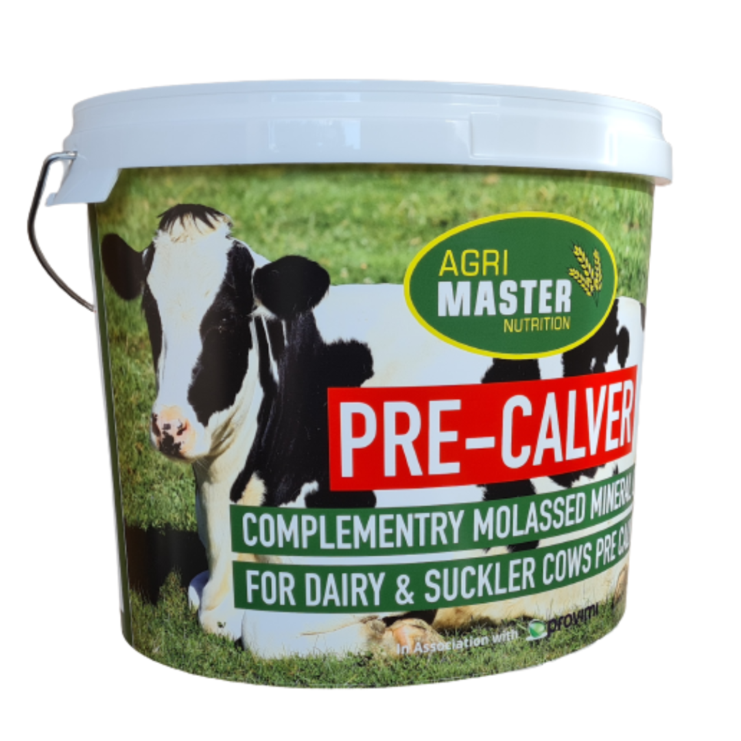 Agri‑Master Pre‑Calver Mineral Licks Animal Feed 20KG Bucket