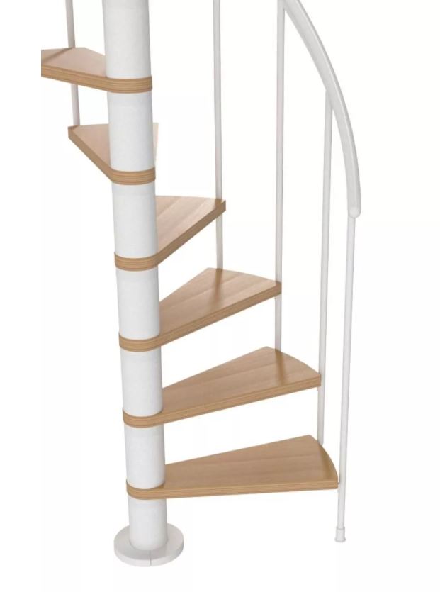 Spiral Staircase White Dolle Calgary