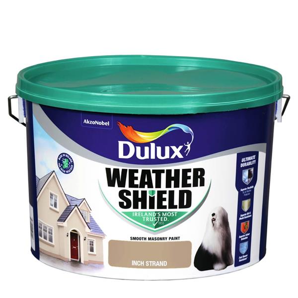 Dulux Weathershield 10L Inch Strand Exterior Paint