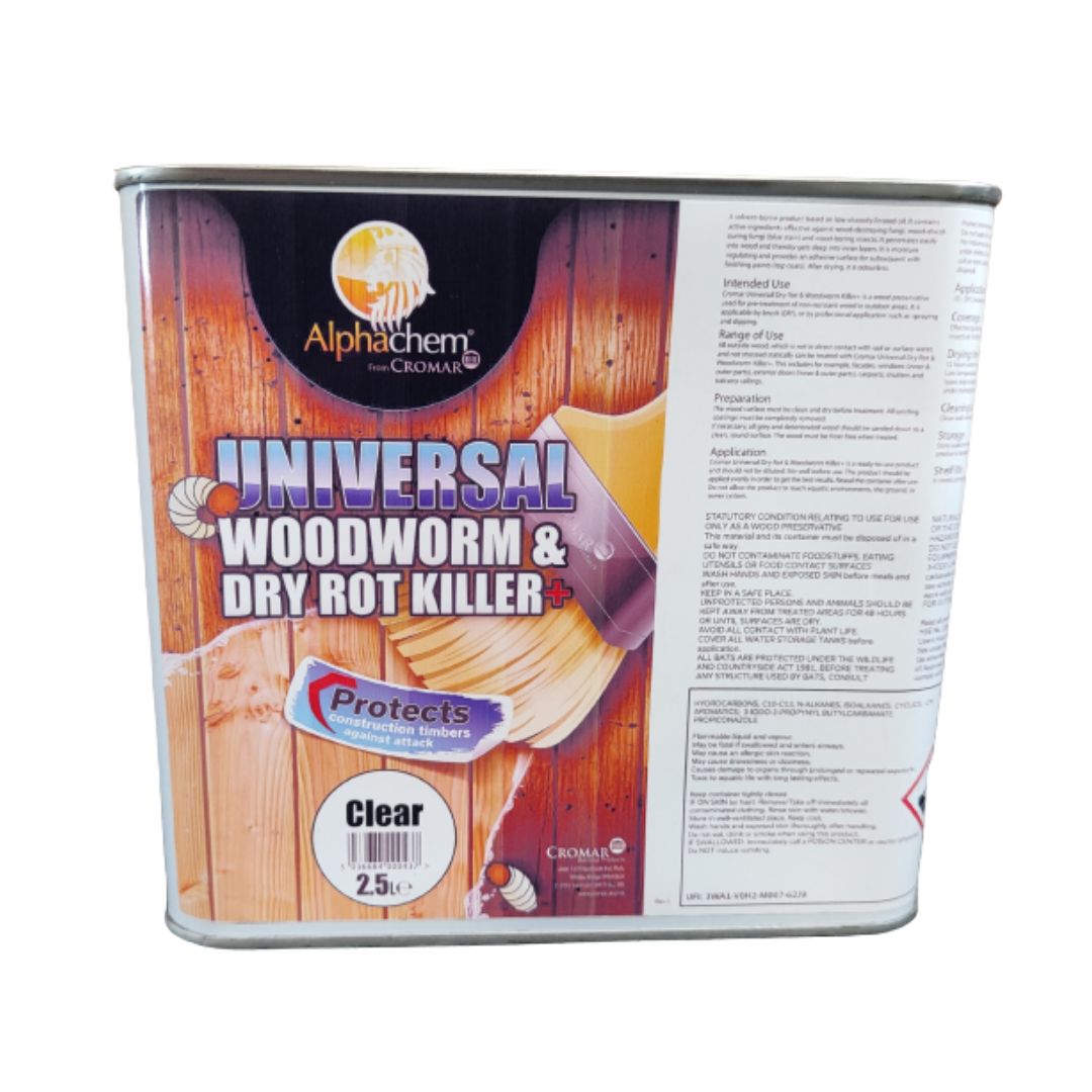 Woodworm & Dry Rot Treatment 2.5L